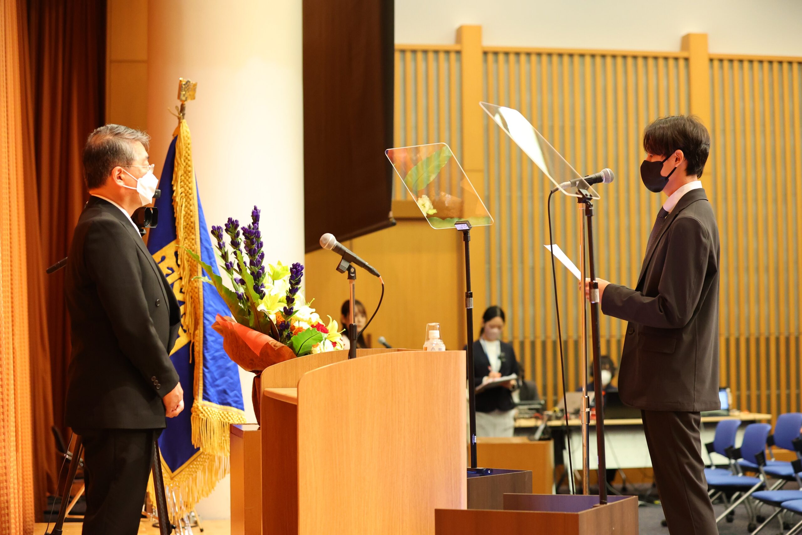 The 2022 Fall Entrance Ceremony | Hosei University Faculty of ...